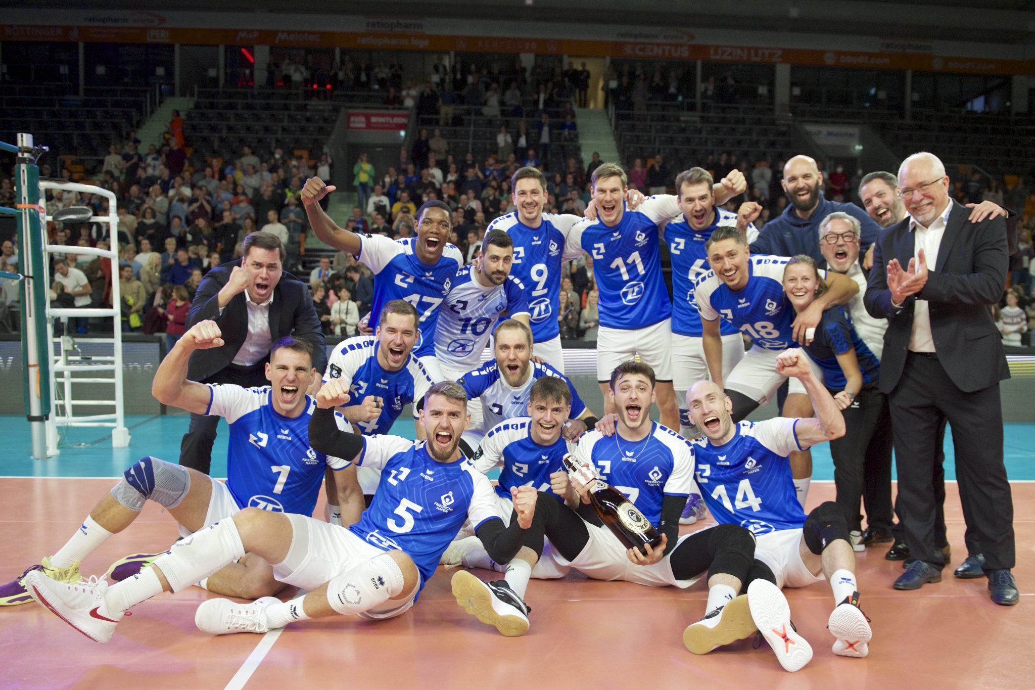 Gegner für Playoffs steht fest: Friedrichshafen trifft in der Champions ...